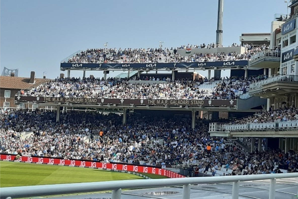 The Oval Test versus India - Addis Army Cricket