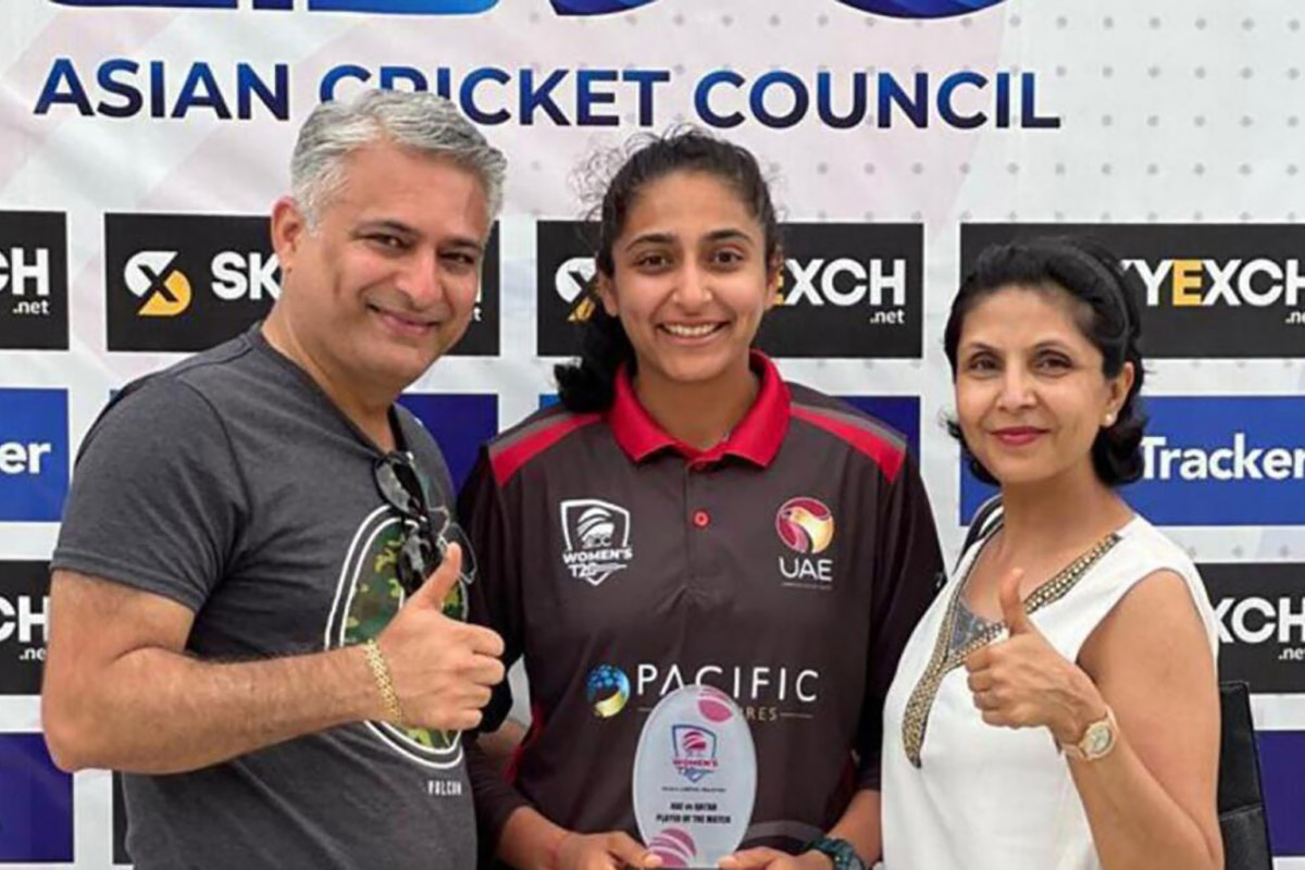 Esha Oza, ICC Associate Cricketer of the Year - Addis Army Cricket